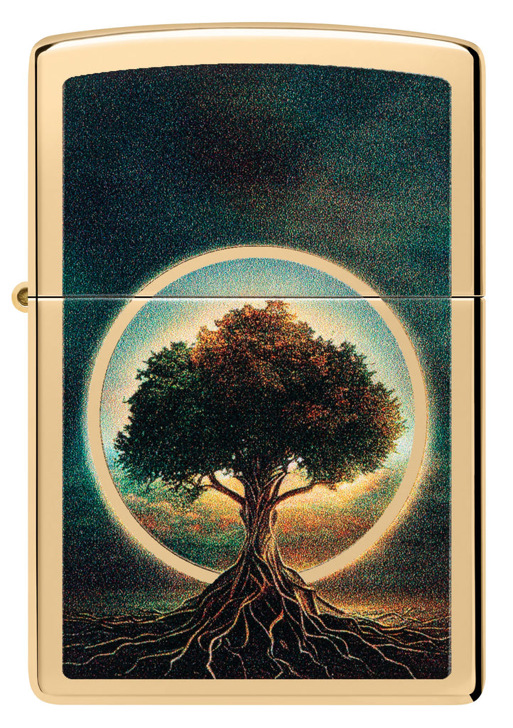 ZIPPO | Windproof Lighter Sacred Tree of Life Design | Zippo Ireland