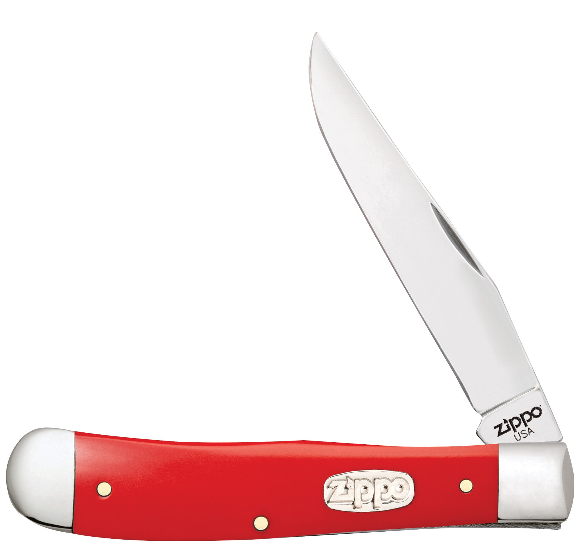 ZIPPO | Knife Red Synthetic Trapper – Zippo Ireland