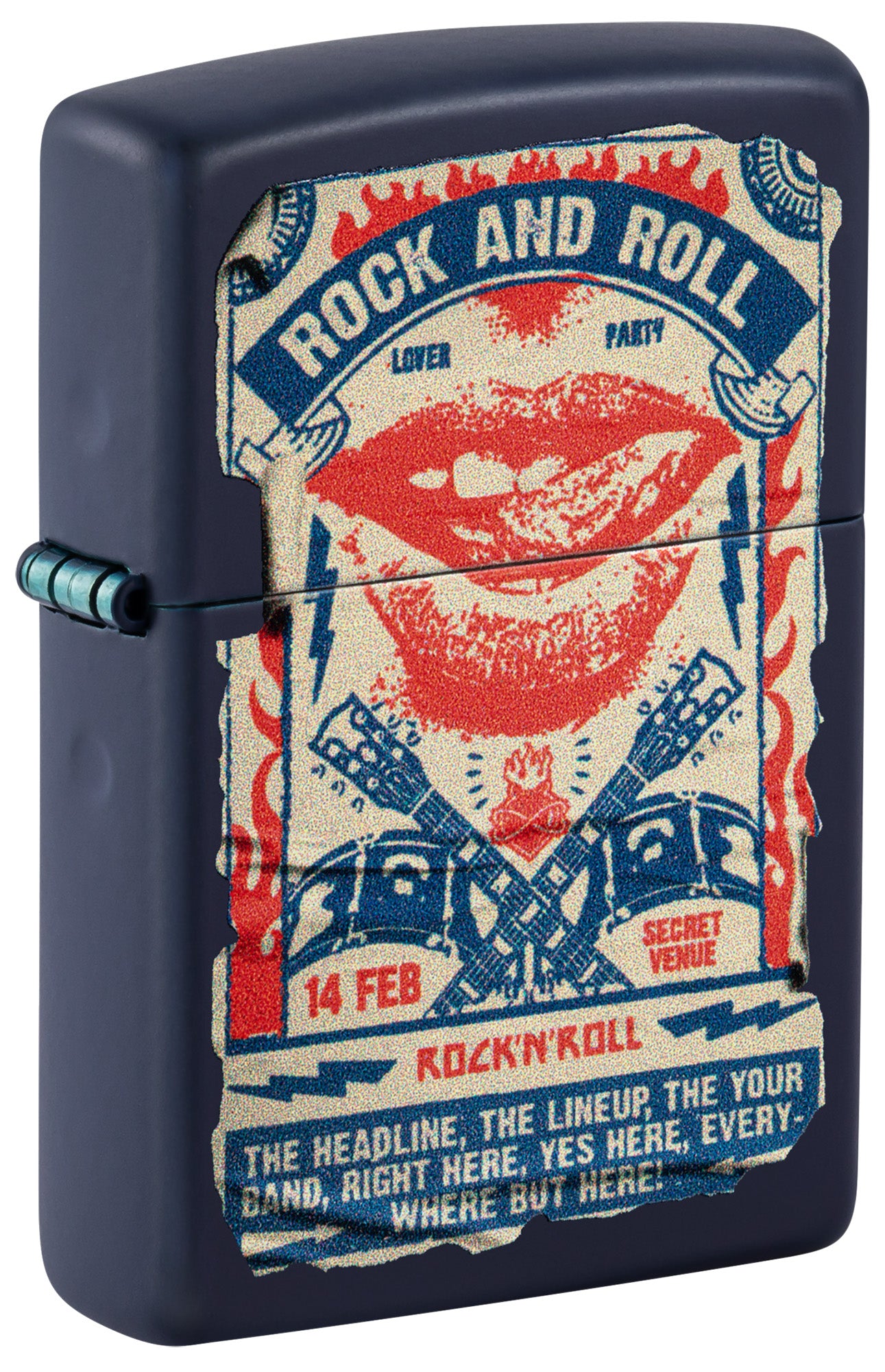 ZIPPO | Windproof Lighter Rock and Roll Poster Design – Zippo Ireland