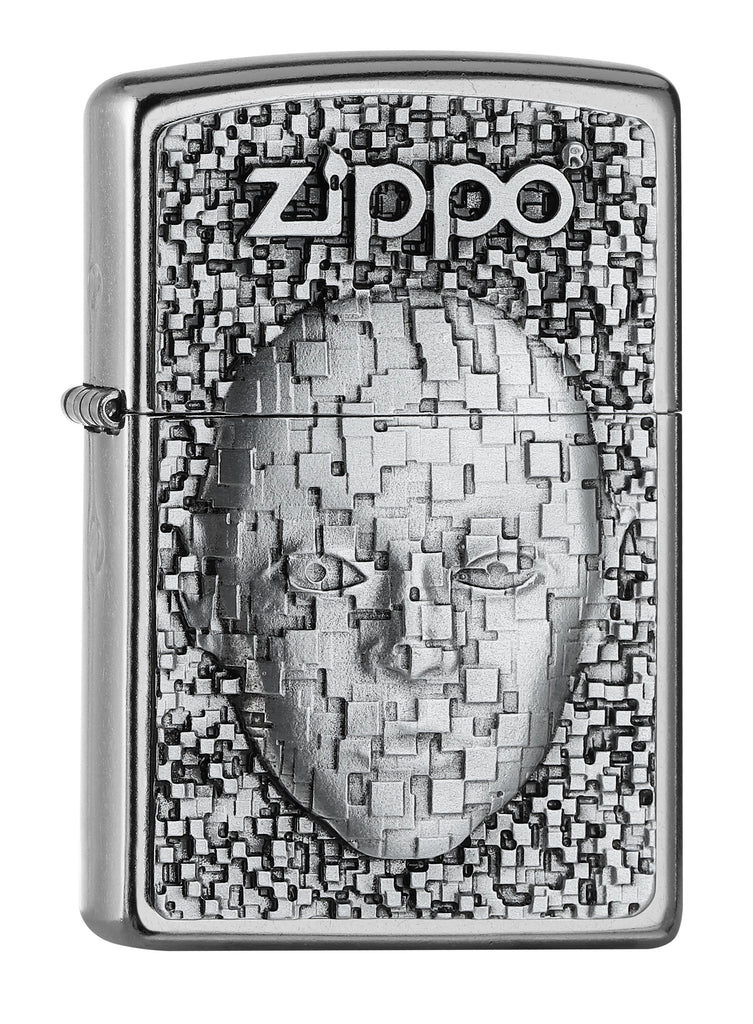 Zippo │ Digital Face Design Windproof Lighter | Zippo Ireland